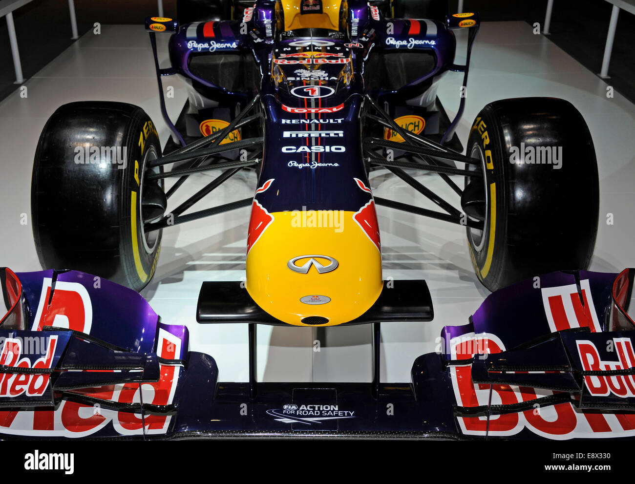 Infiniti Formula One,Paris Motor Show,France Stock Photo - Alamy
