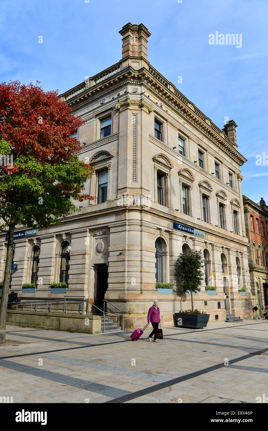 Stock Photo - Danske Bank, Derry, Londonderry, Northern Ireland ...
