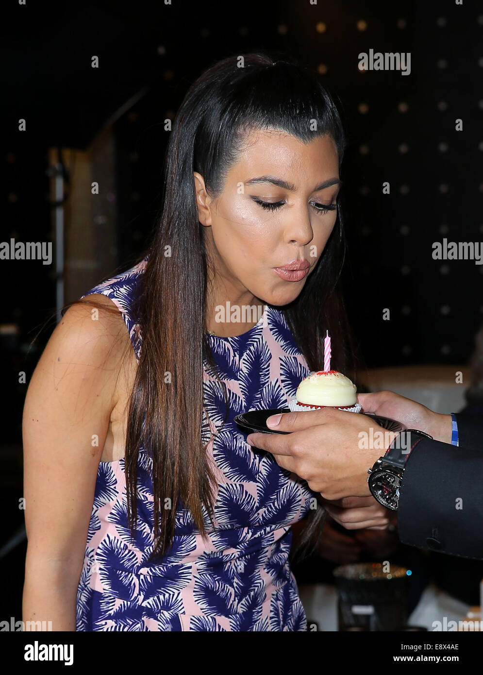 Kourtney Kardashian appears at Kardashian Khaos at The Mirage Hotel and ...