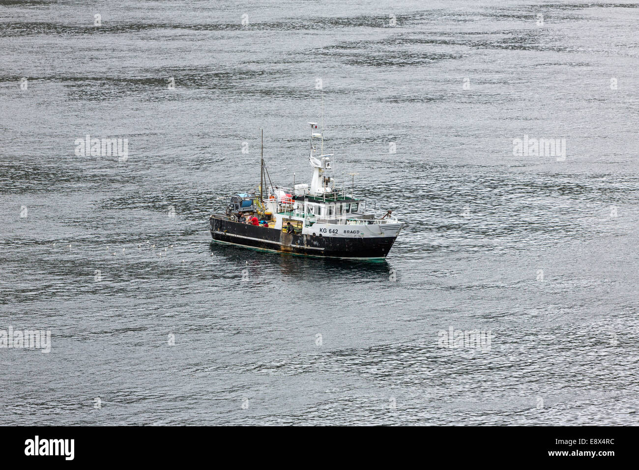 Fish Farm Boat Salmon Farm High Resolution Stock Photography and Images ...