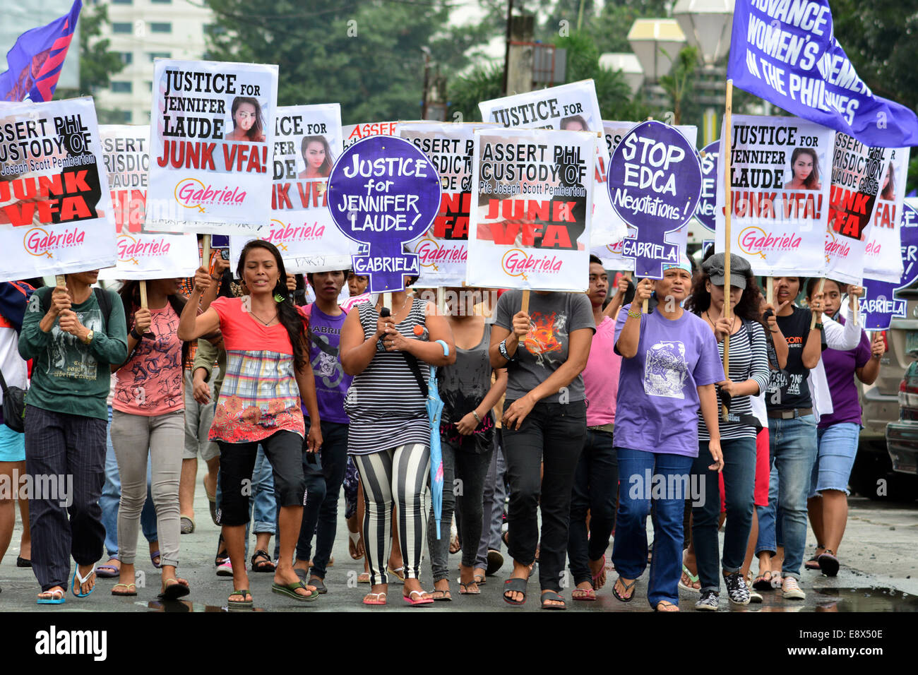 Olongapo City, Philippines. 15th October, 2014. The group of activist ...