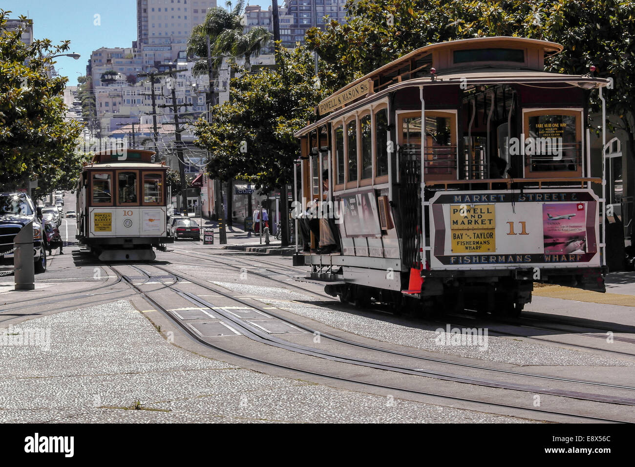 Cable Cars San Francisco High Resolution Stock Photography and Images ...