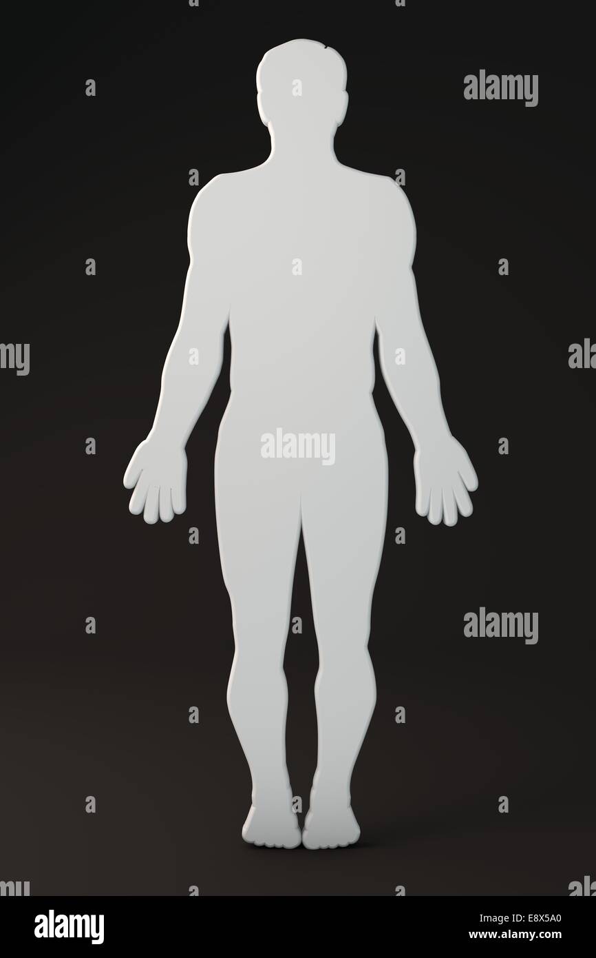 Image Of Human Body Outline Human Body Outline Front And Back