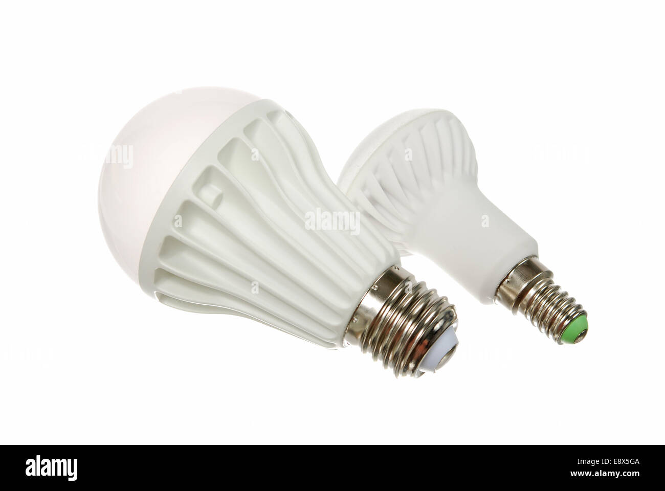 Led lamp isolated on the white background Stock Photo - Alamy