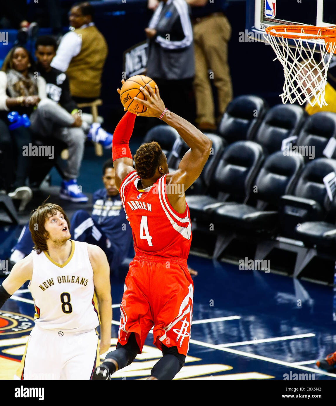 Houston rockets court basketball hi-res stock photography and images ...