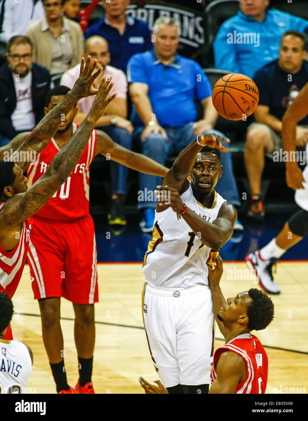 New Orleans, Louisiana, USA. 14th October, 2014. New Orleans Pelicans ...