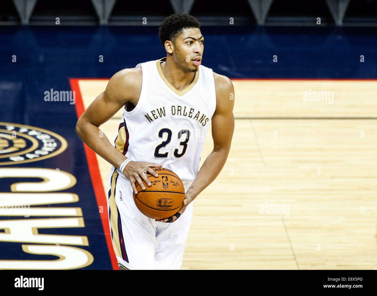 New Orleans, Louisiana, USA. 14th October, 2014. New Orleans Pelicans ...