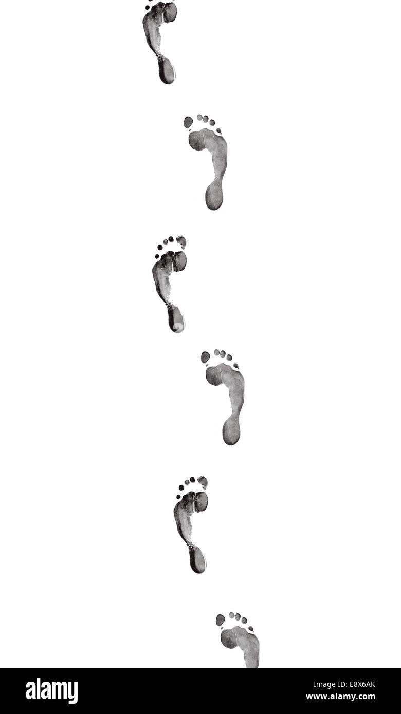 Snake footprint Cut Out Stock Images & Pictures - Alamy