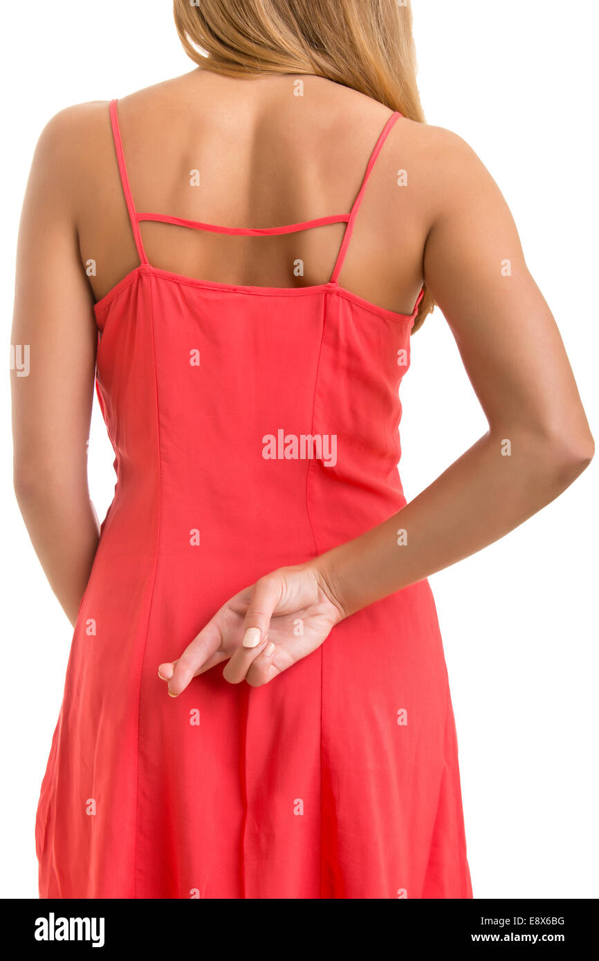 Crossed Fingers Behind Back High Resolution Stock Photography and ...