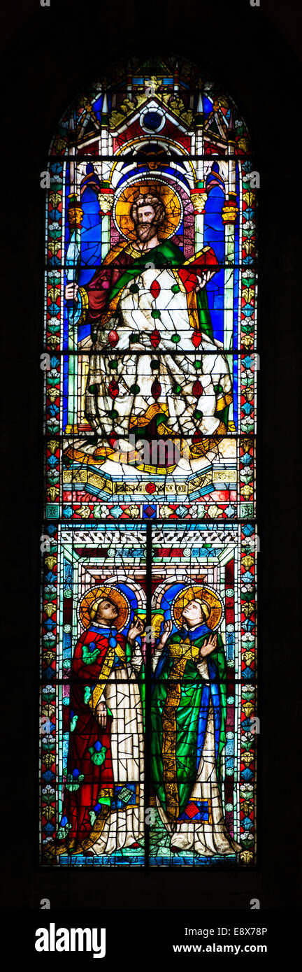 Stained glass duomo florence italy hi-res stock photography and images ...