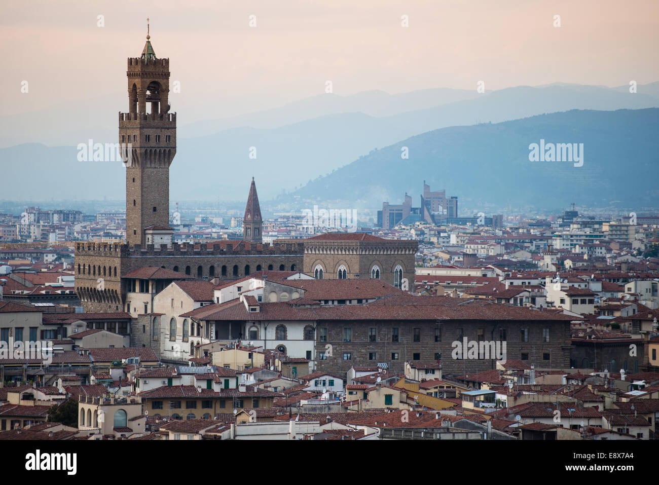 The Palazzo Vecchio (Old Palace) a Massive Romanesque Fortress Palace ...