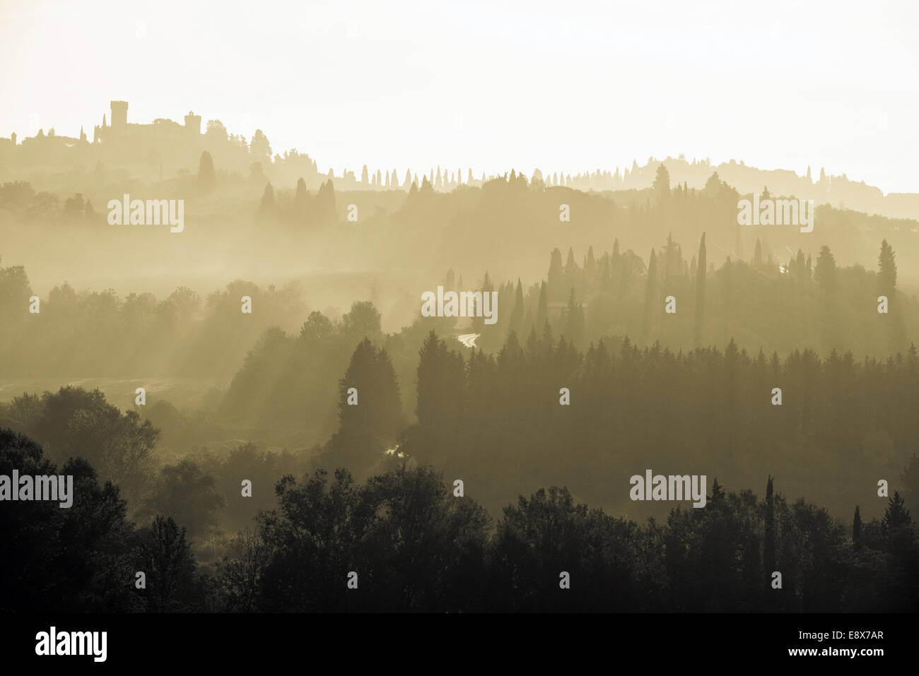 Sepia tone landscape hi-res stock photography and images - Alamy