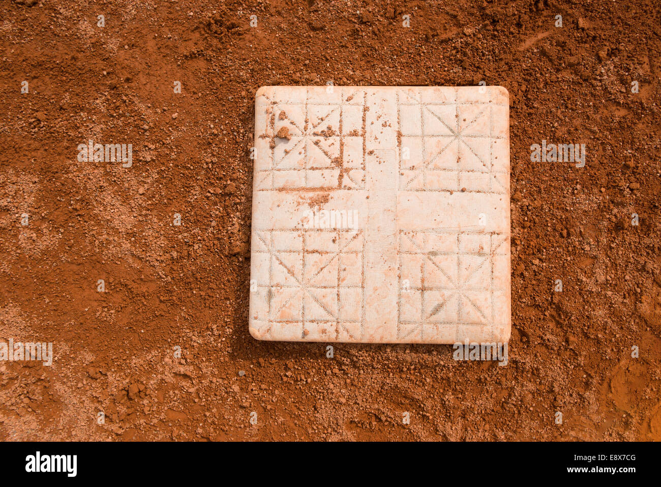 base in a baseball field close up Stock Photo - Alamy