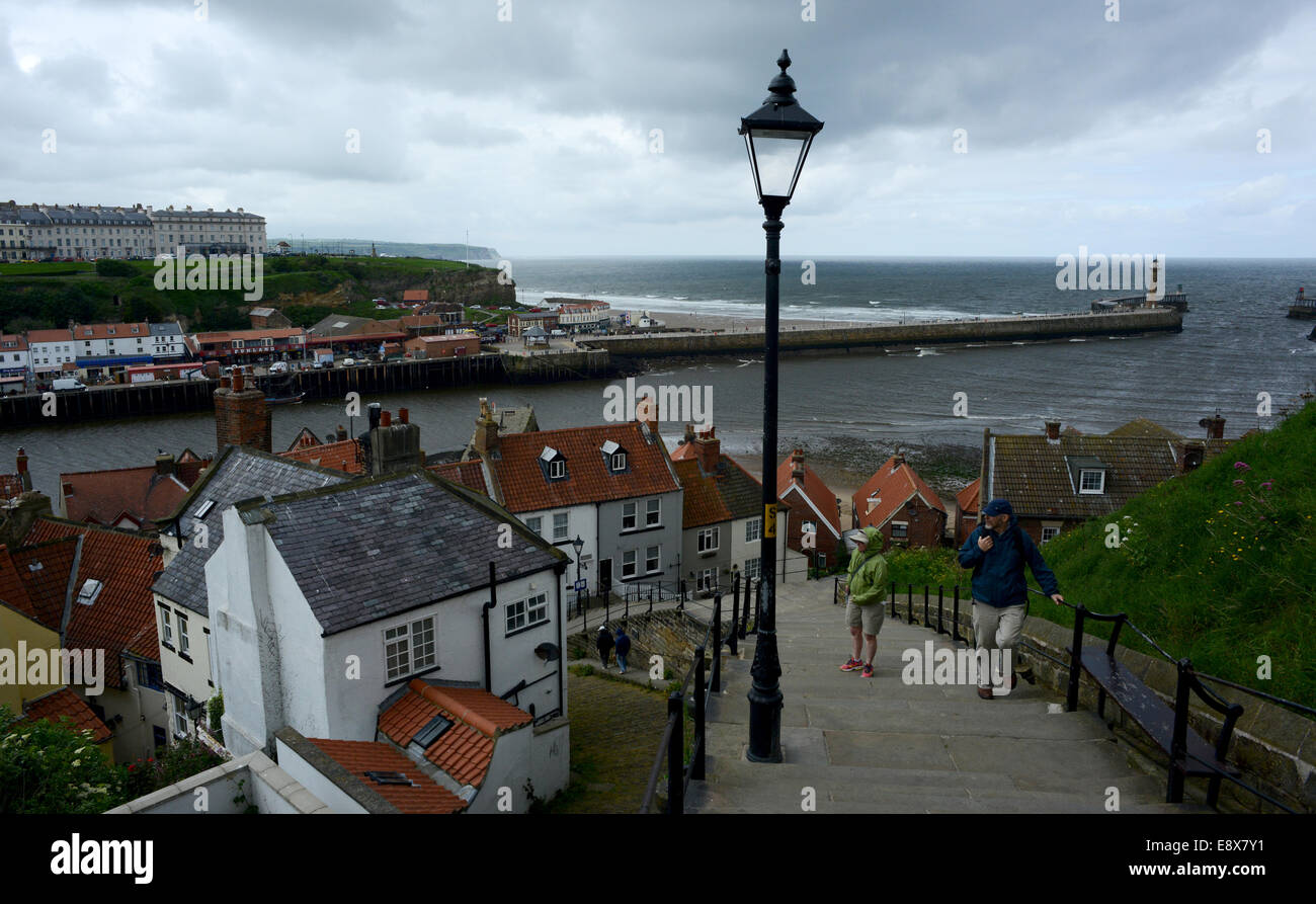 Whitby - Church Steps Stock Photo - Alamy