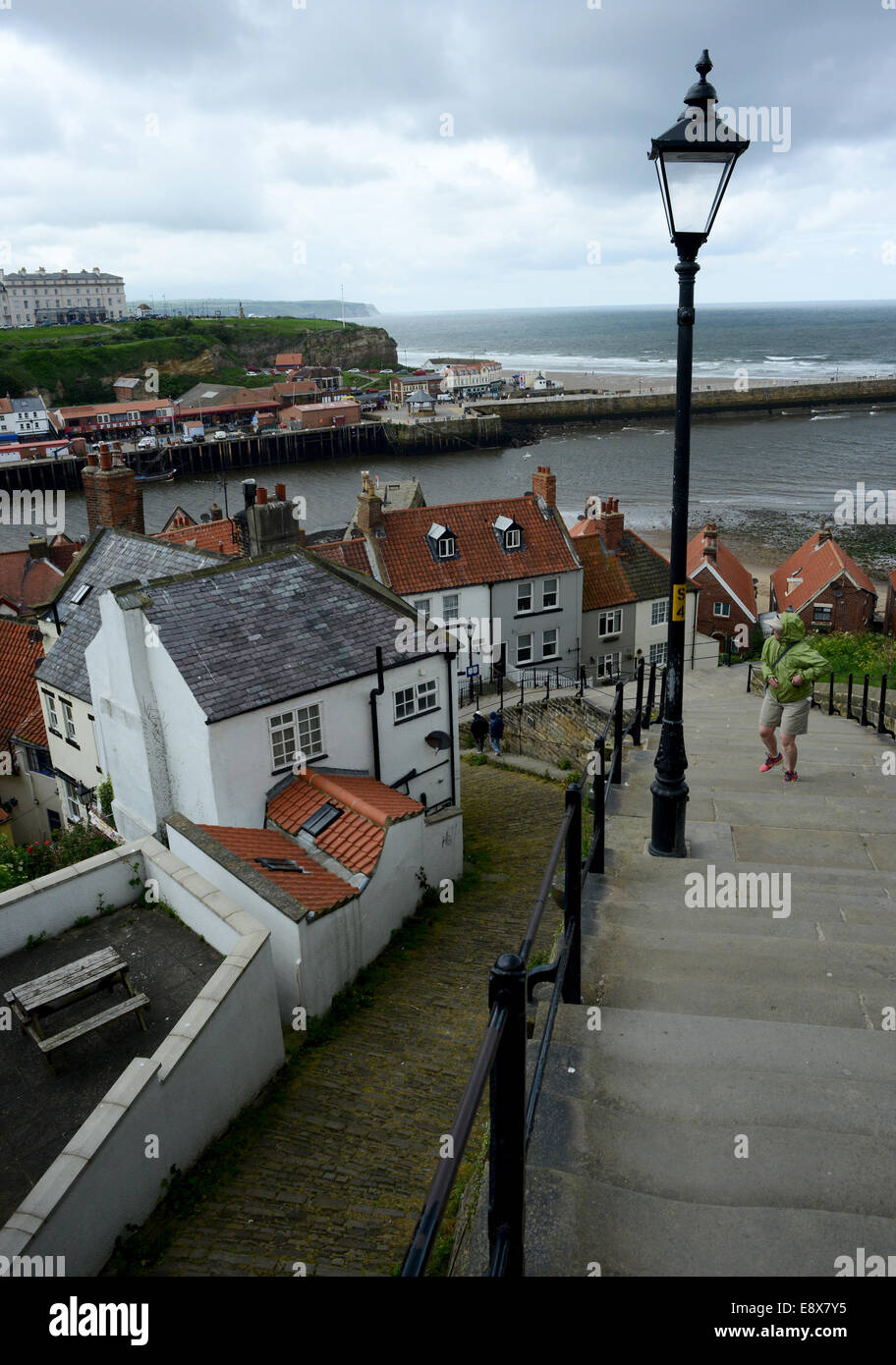 Whitby - Church Steps Stock Photo - Alamy