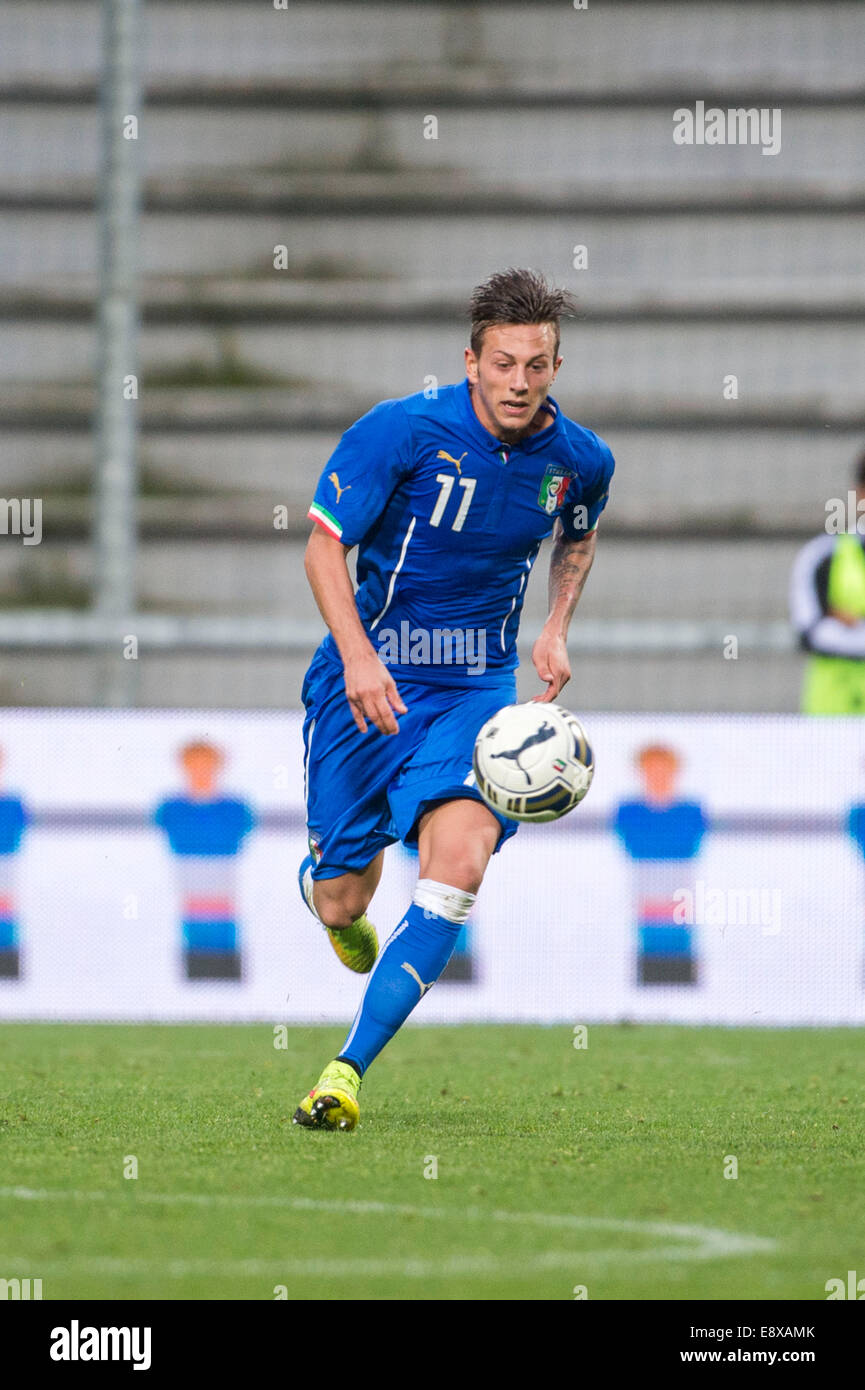 Reggio Emilia, Italy. 14th Oct, 2014. Federico Bernardeschi (ITA ...