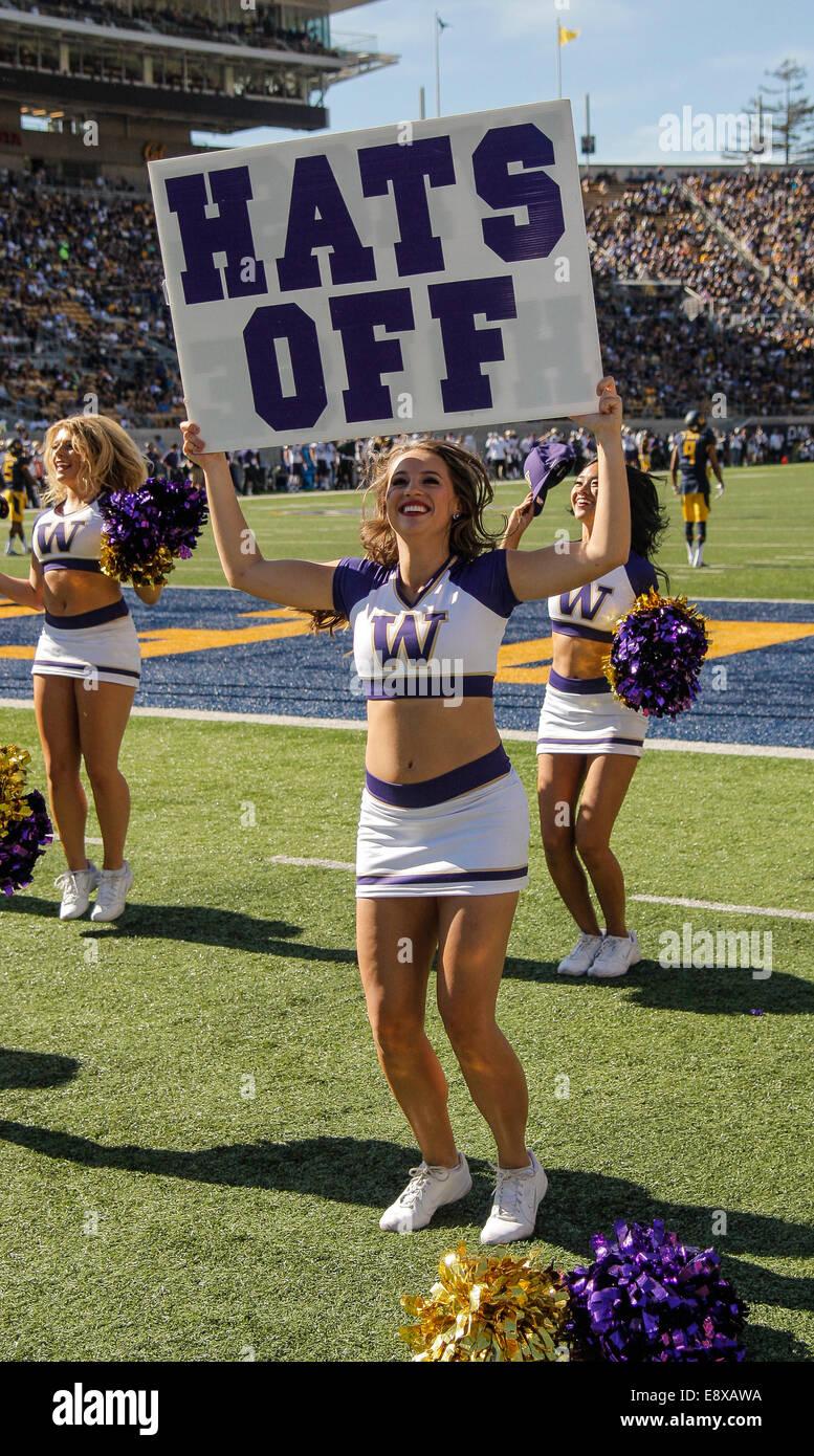 Washington huskies cheerleaders hi-res stock photography and images - Alamy