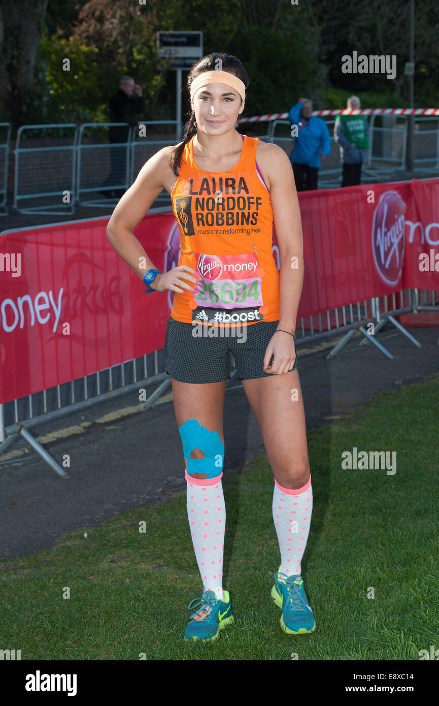 Virgin London Marathon: Celebrities Start at Greenwich. Featuring ...