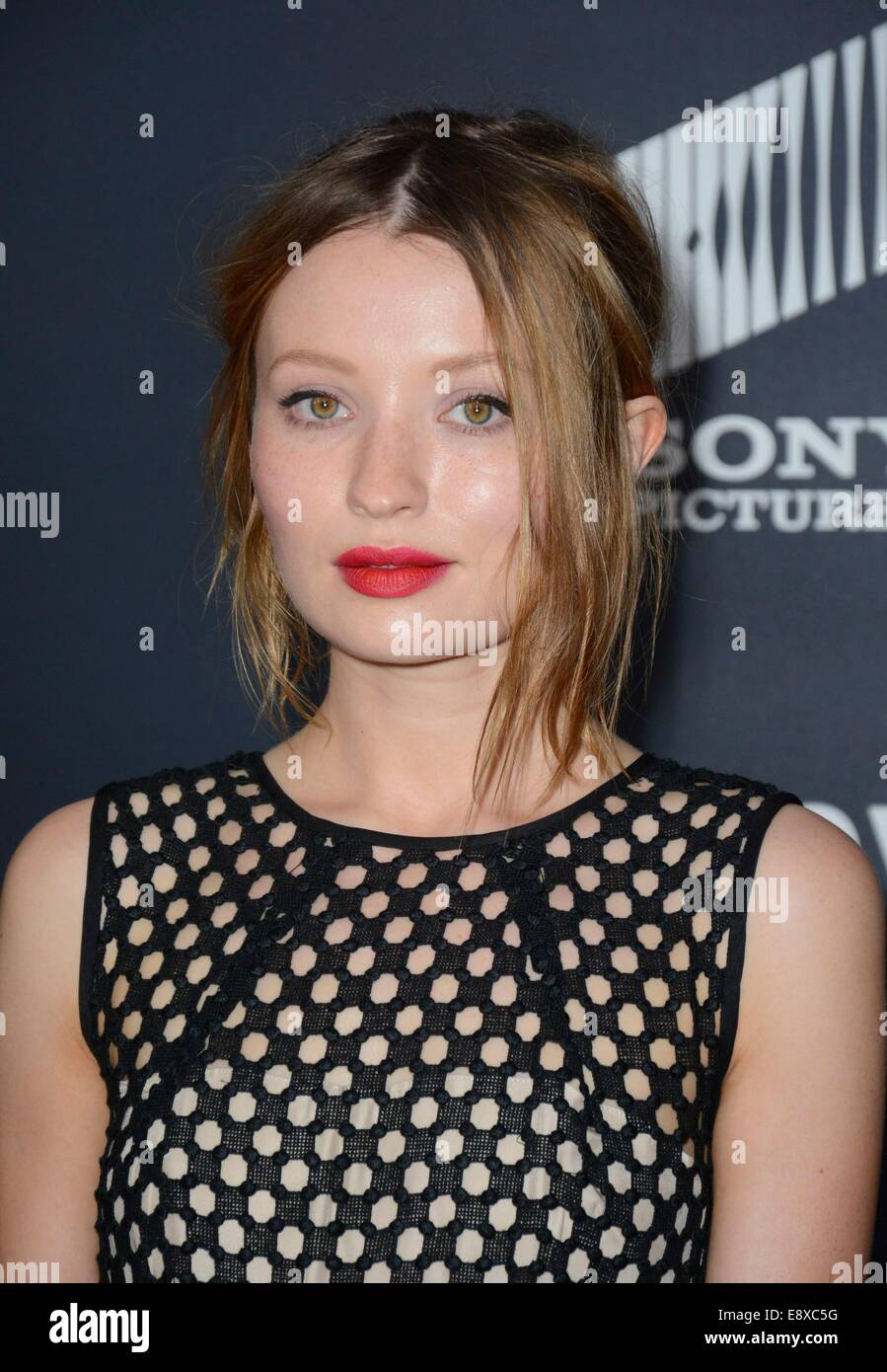 Washington, DC, USA. 15th Oct, 2014. Emily Browning at arrivals for ...