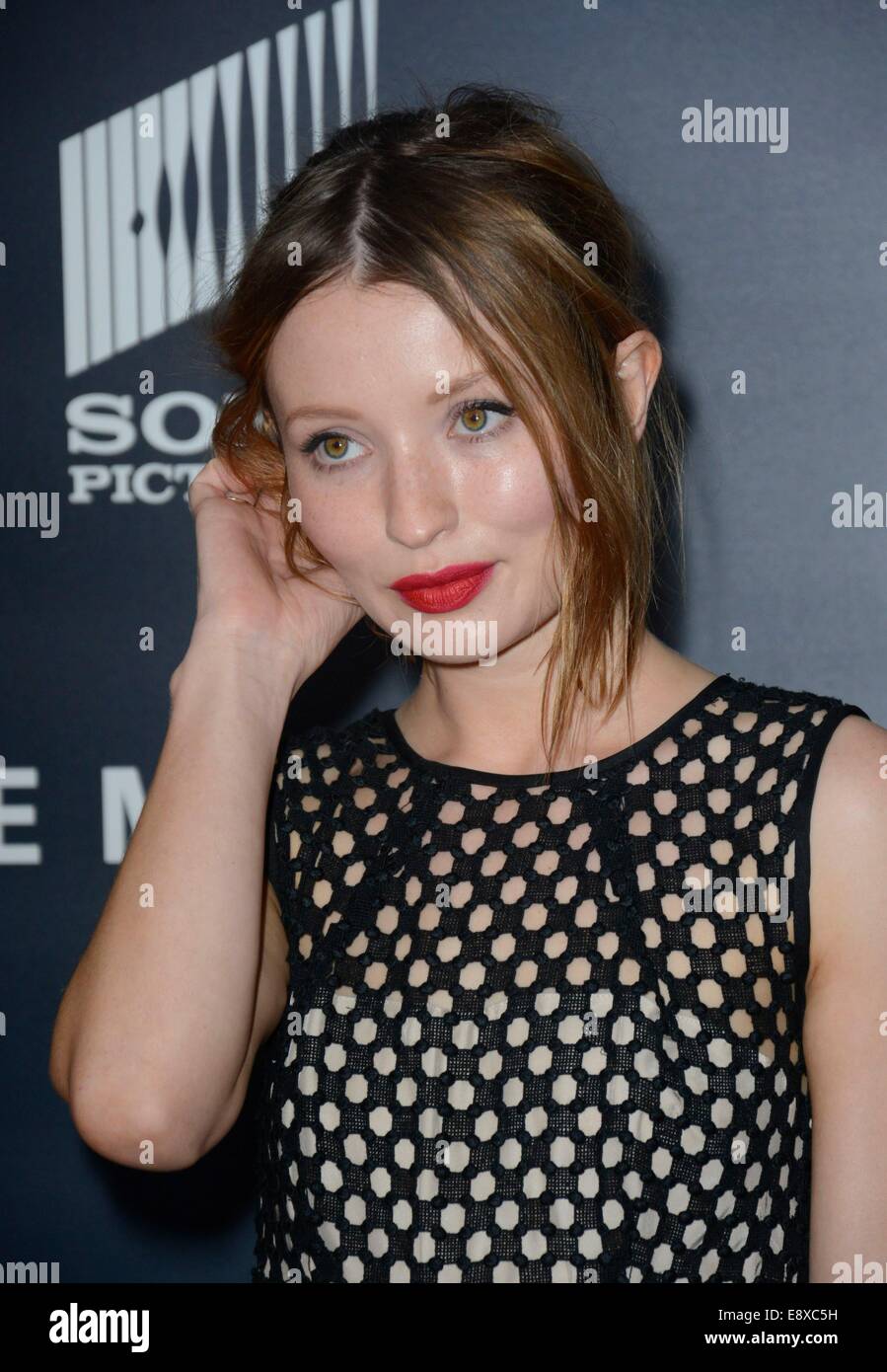 Washington, DC, USA. 15th Oct, 2014. Emily Browning at arrivals for ...