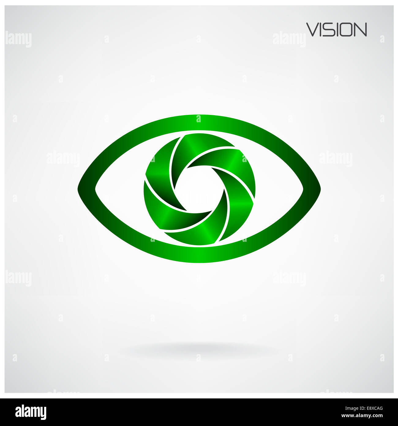 global vision sign,eye icon,search symbol,business concept Stock Photo ...
