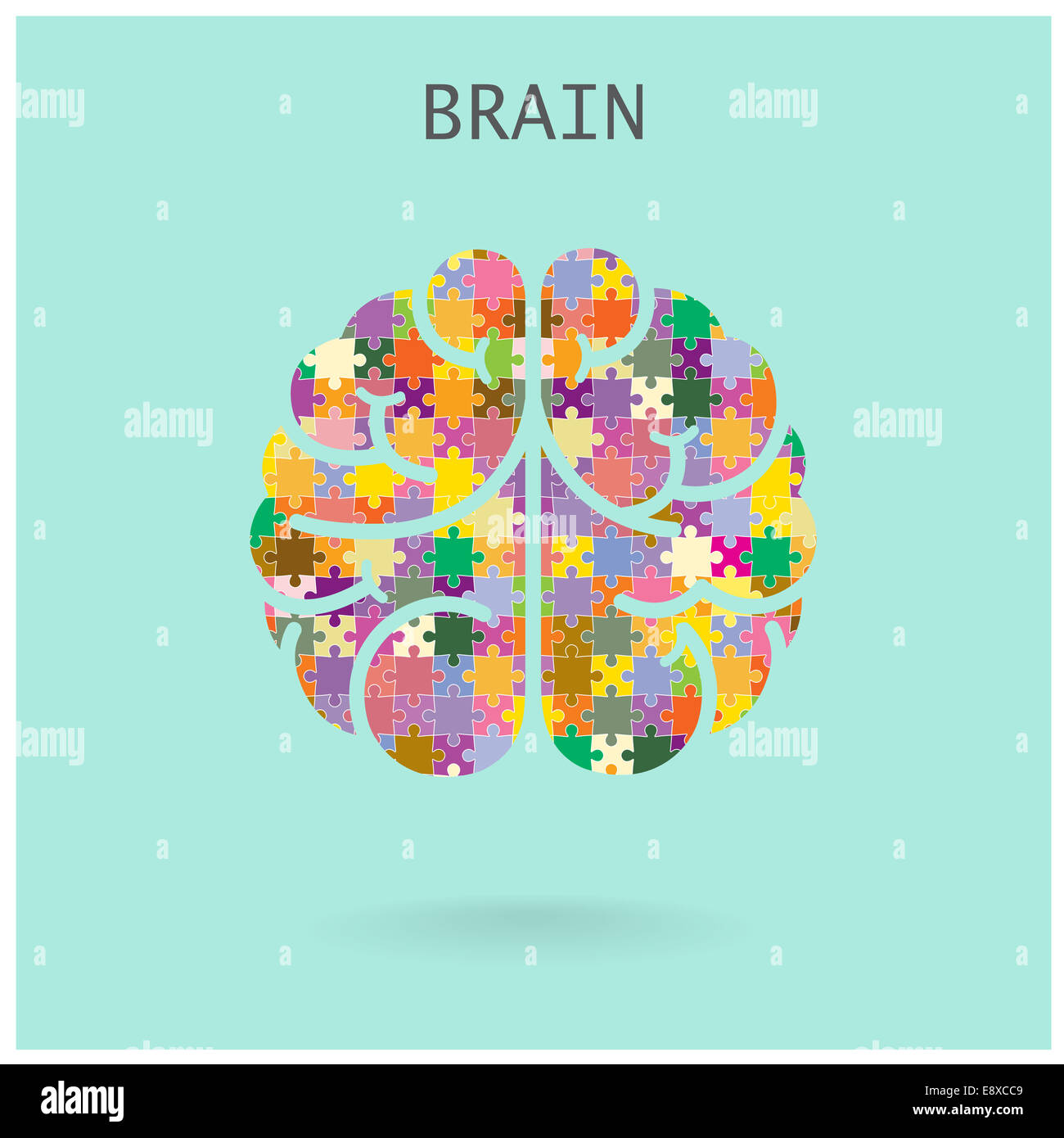 Creative left right brain sign hi-res stock photography and images - Alamy