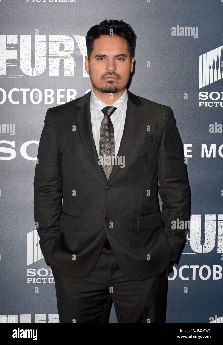Washington, DC, USA. 15th Oct, 2014. Michael Pena at arrivals for FURY ...