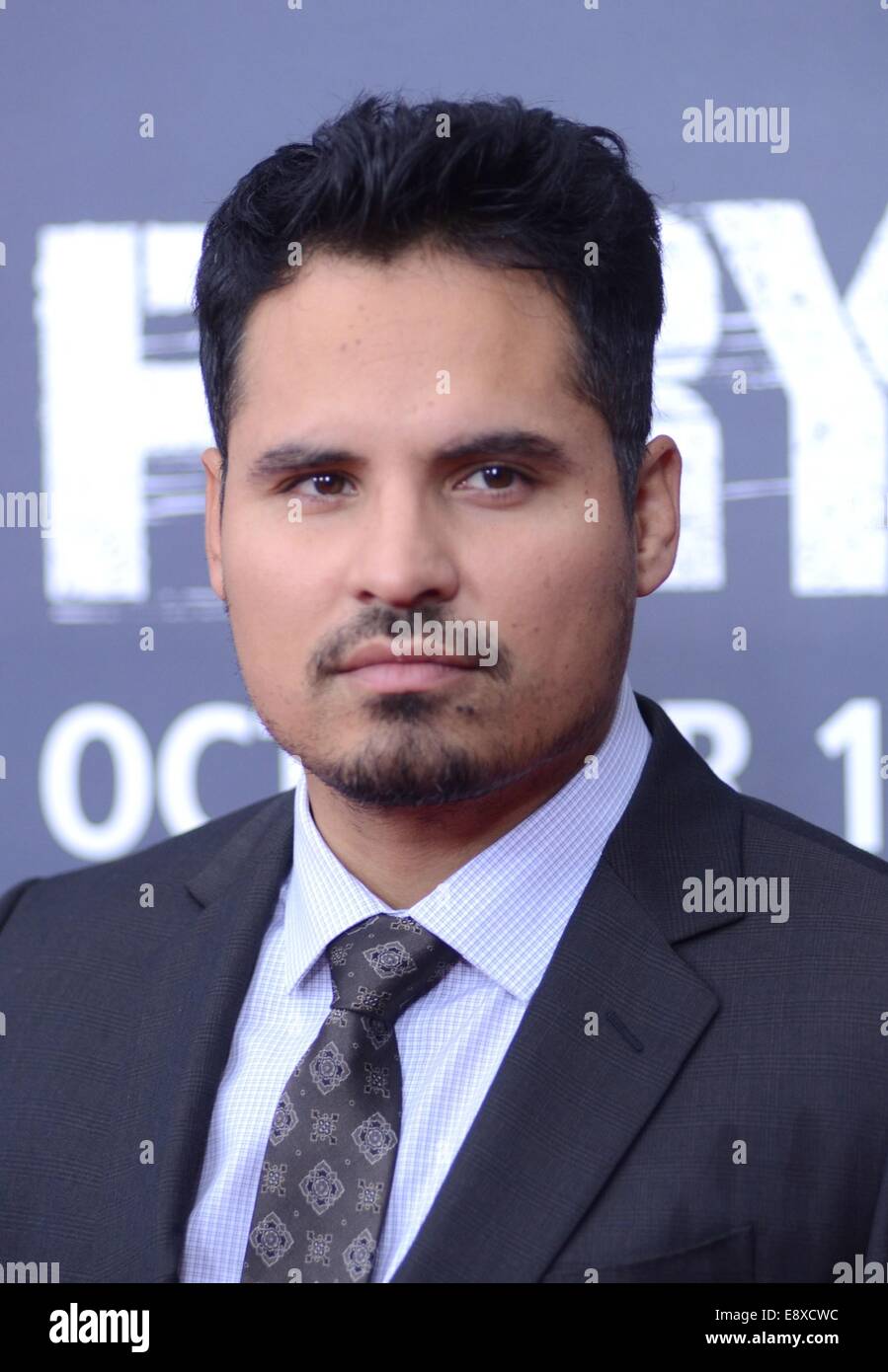 Washington, DC, USA. 15th Oct, 2014. Michael Pena at arrivals for FURY ...