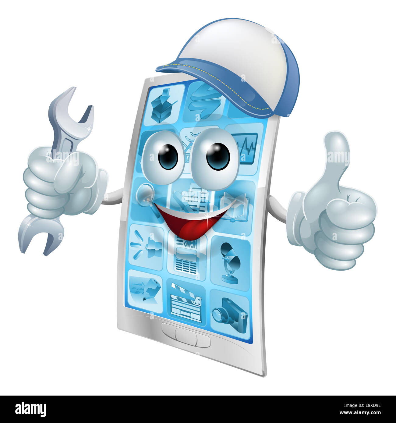 Cartoon character hand in Cut Out Stock Images & Pictures - Alamy