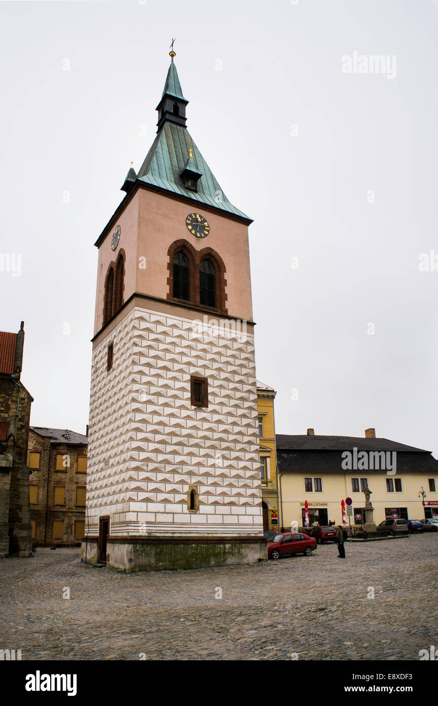 The Bell Tower from the year 1526 near the Church of St Stephen in ...