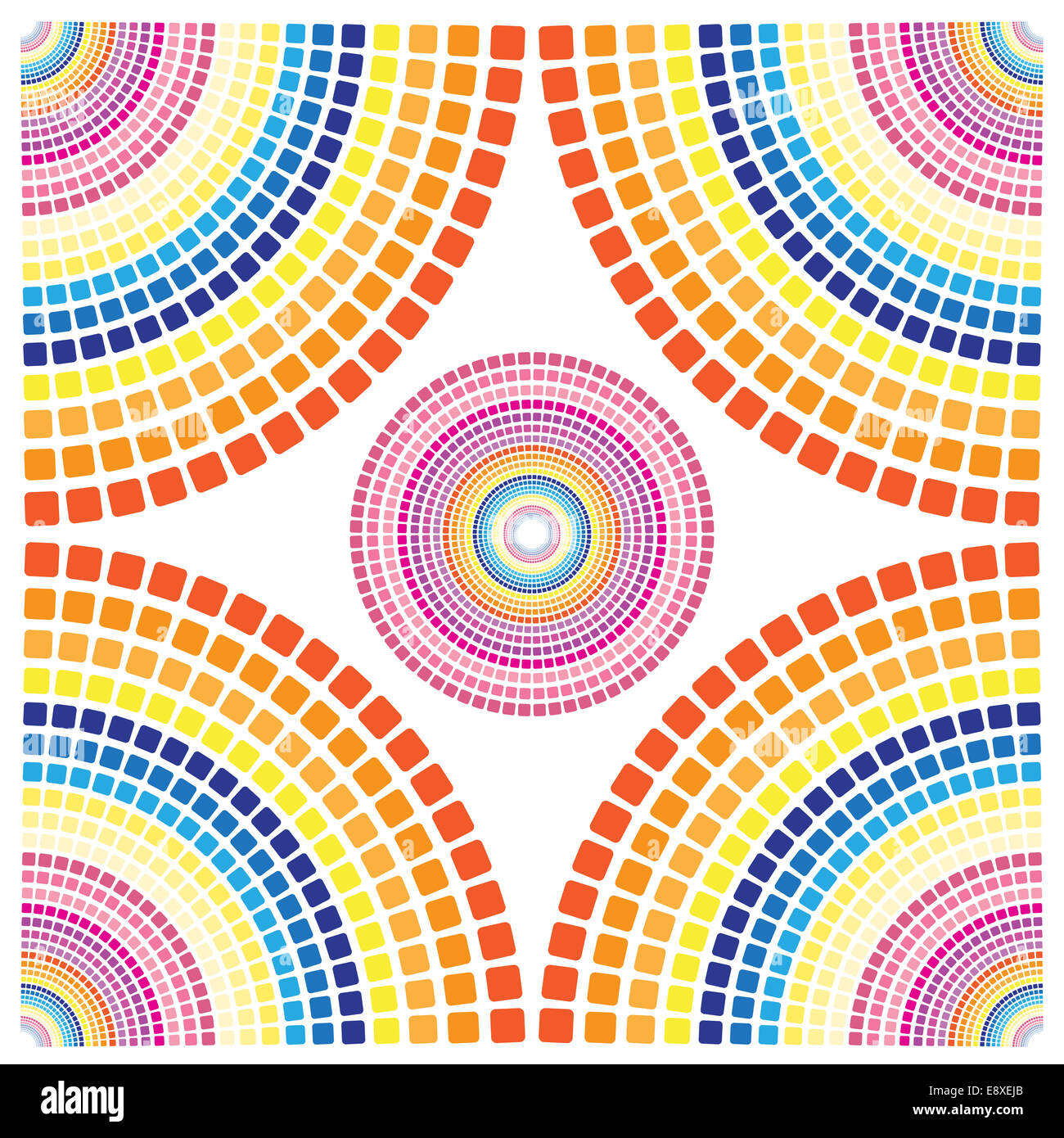 Halftone circle hi-res stock photography and images - Alamy