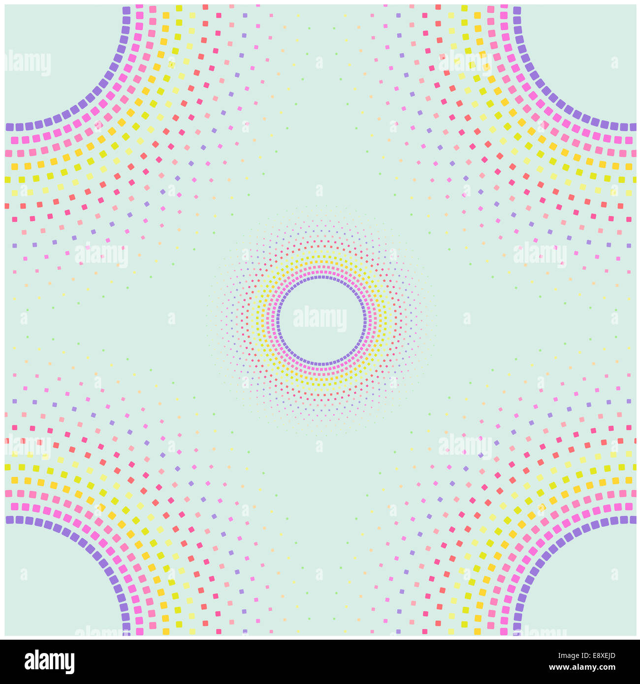 Halftone circle hi-res stock photography and images - Alamy