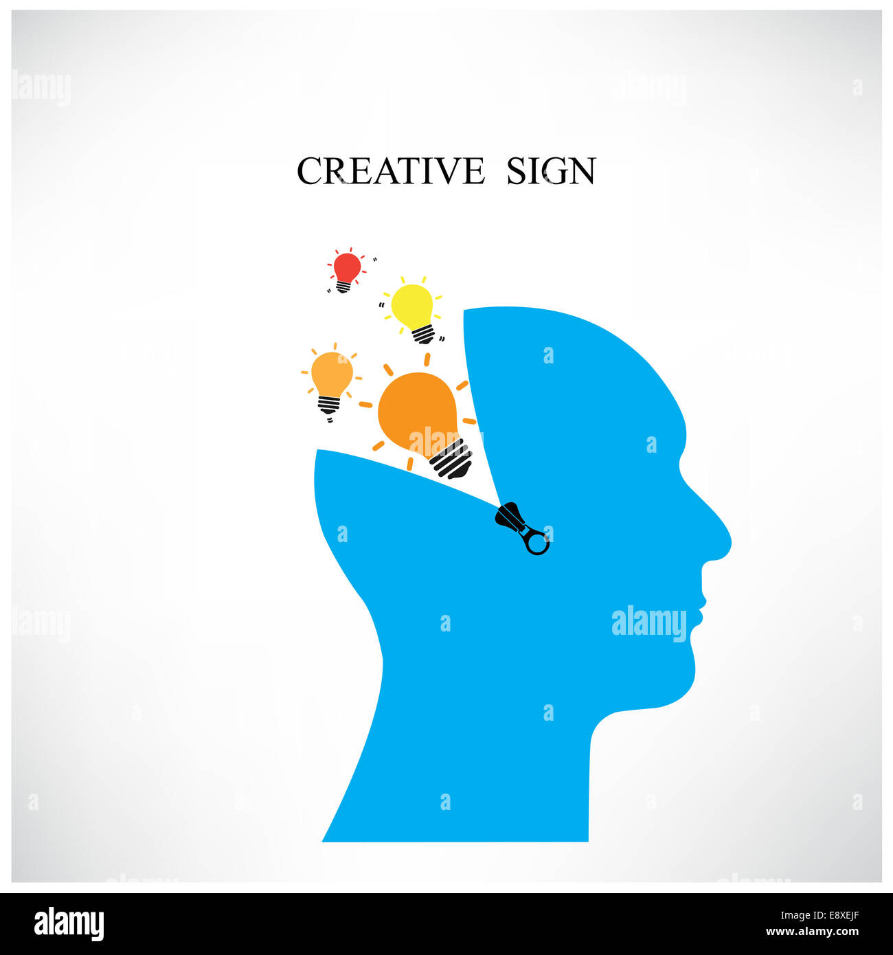 Creative silhouette head background ,design for poster flyer cover ...