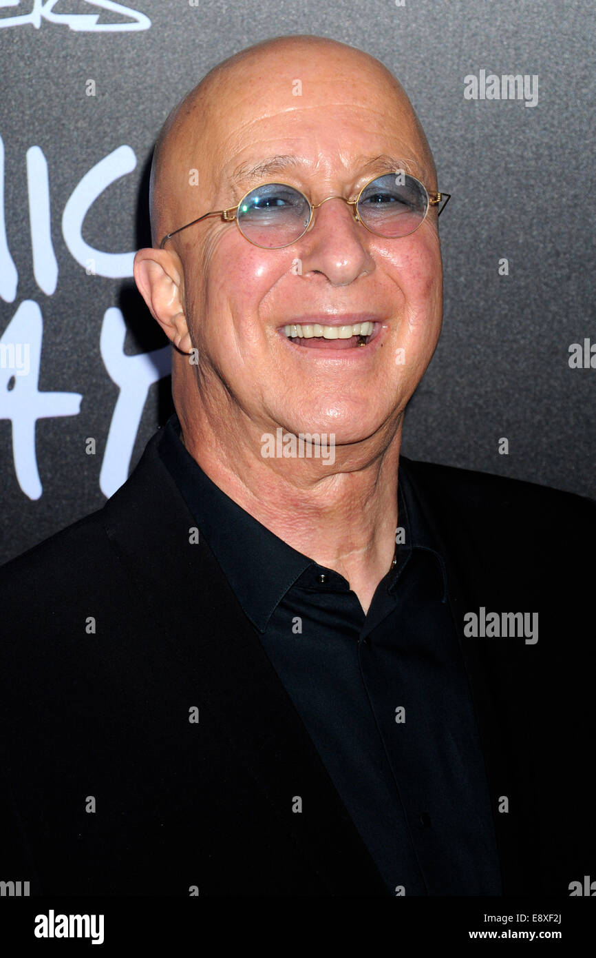 New York City. 14th Oct, 2014. Paul Shaffer attends the premiere of Foo ...