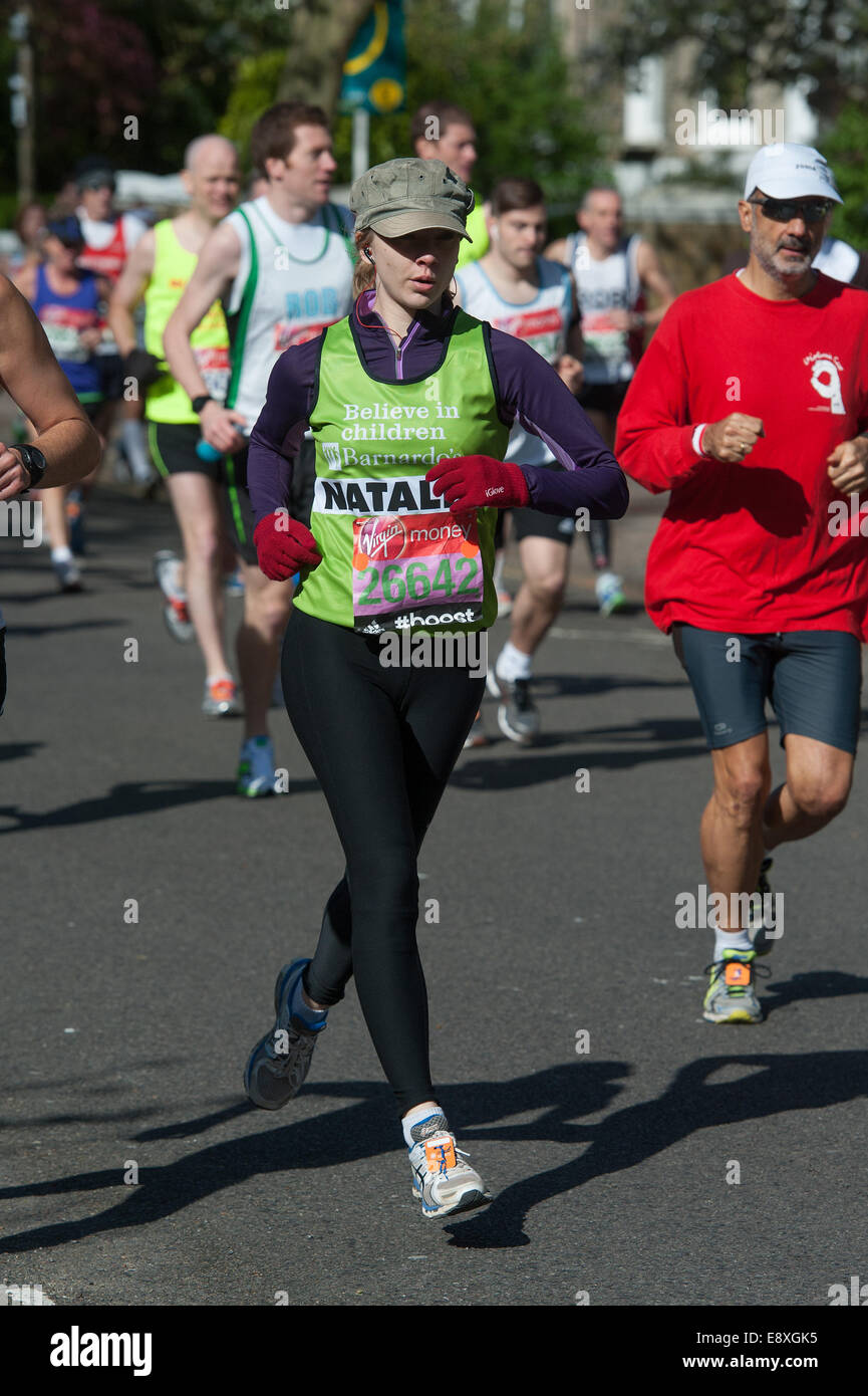 Virgin London Marathon: Celebrities Start at Greenwich. Featuring ...
