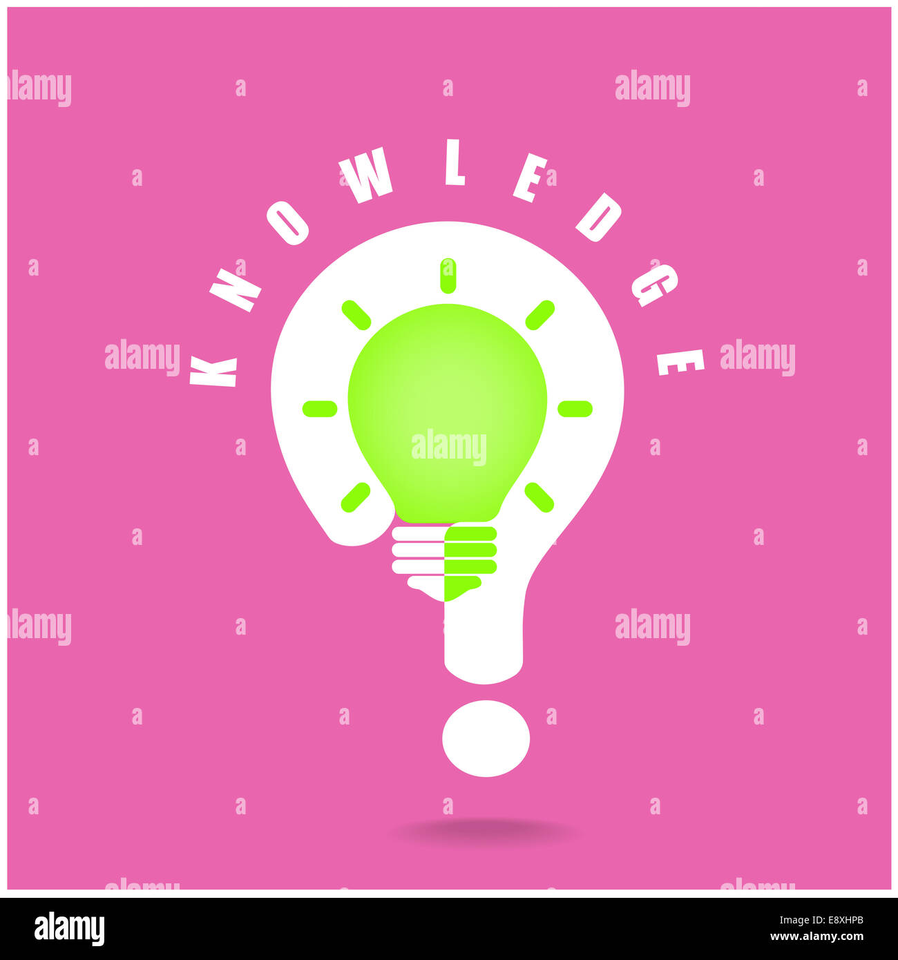 Creative light bulb symbol and question mark sign on background ...