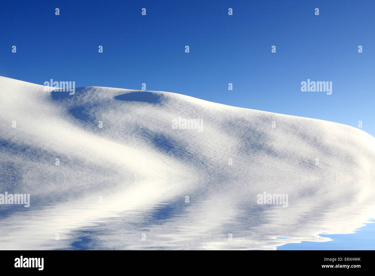 Snow and ice Stock Photo - Alamy