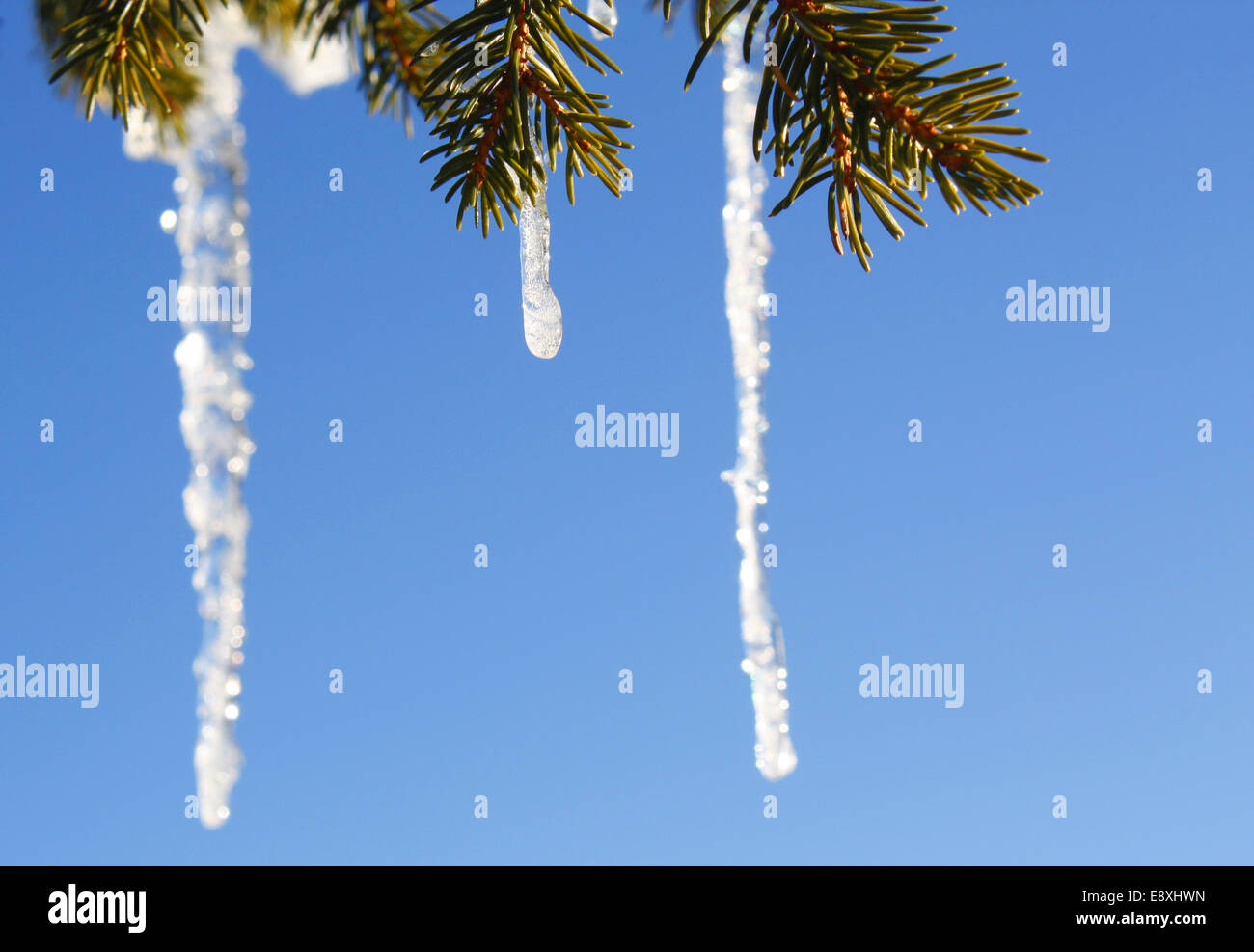 Snow and ice Stock Photo - Alamy