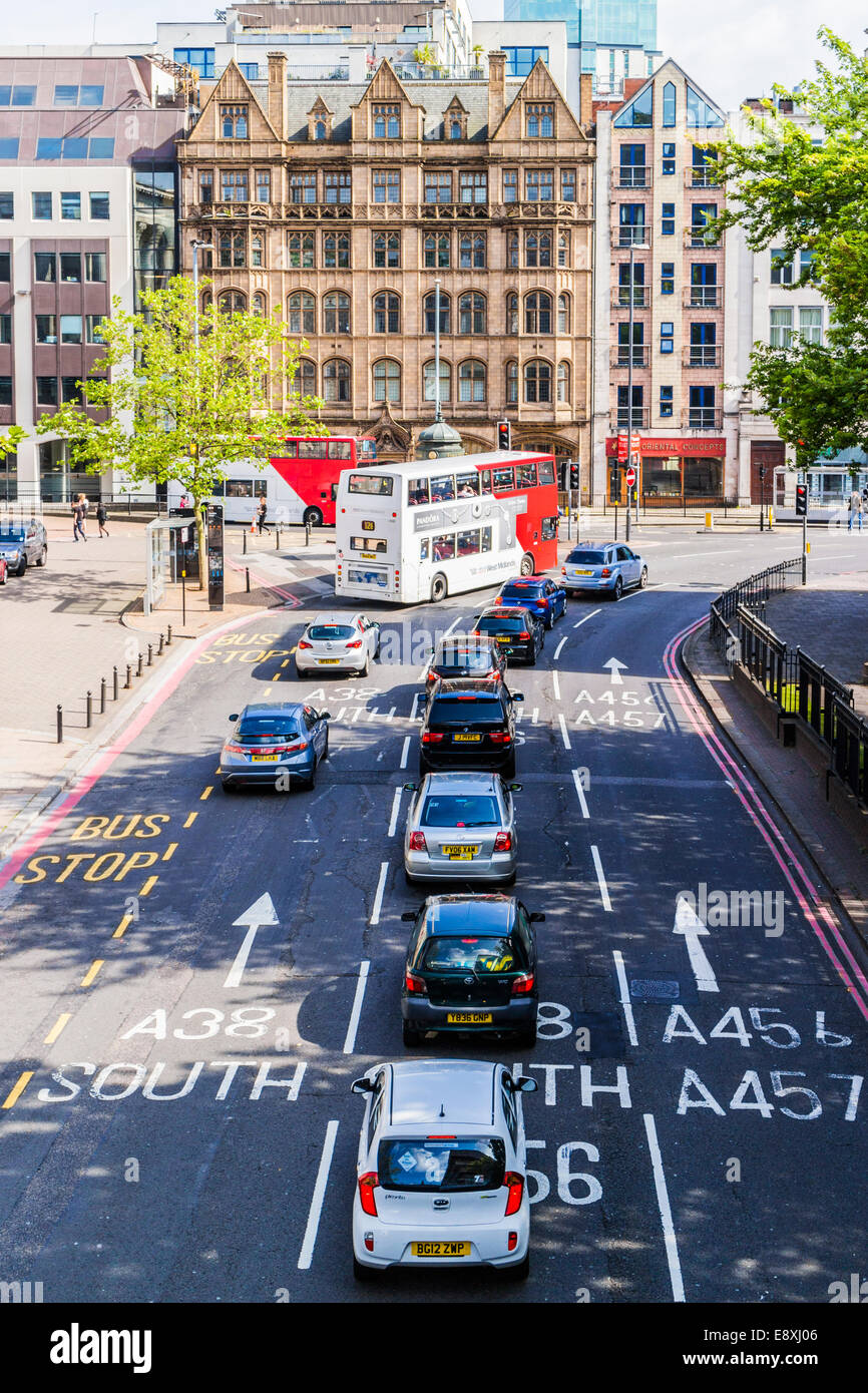 Birmingham city centre traffic hi-res stock photography and images - Alamy