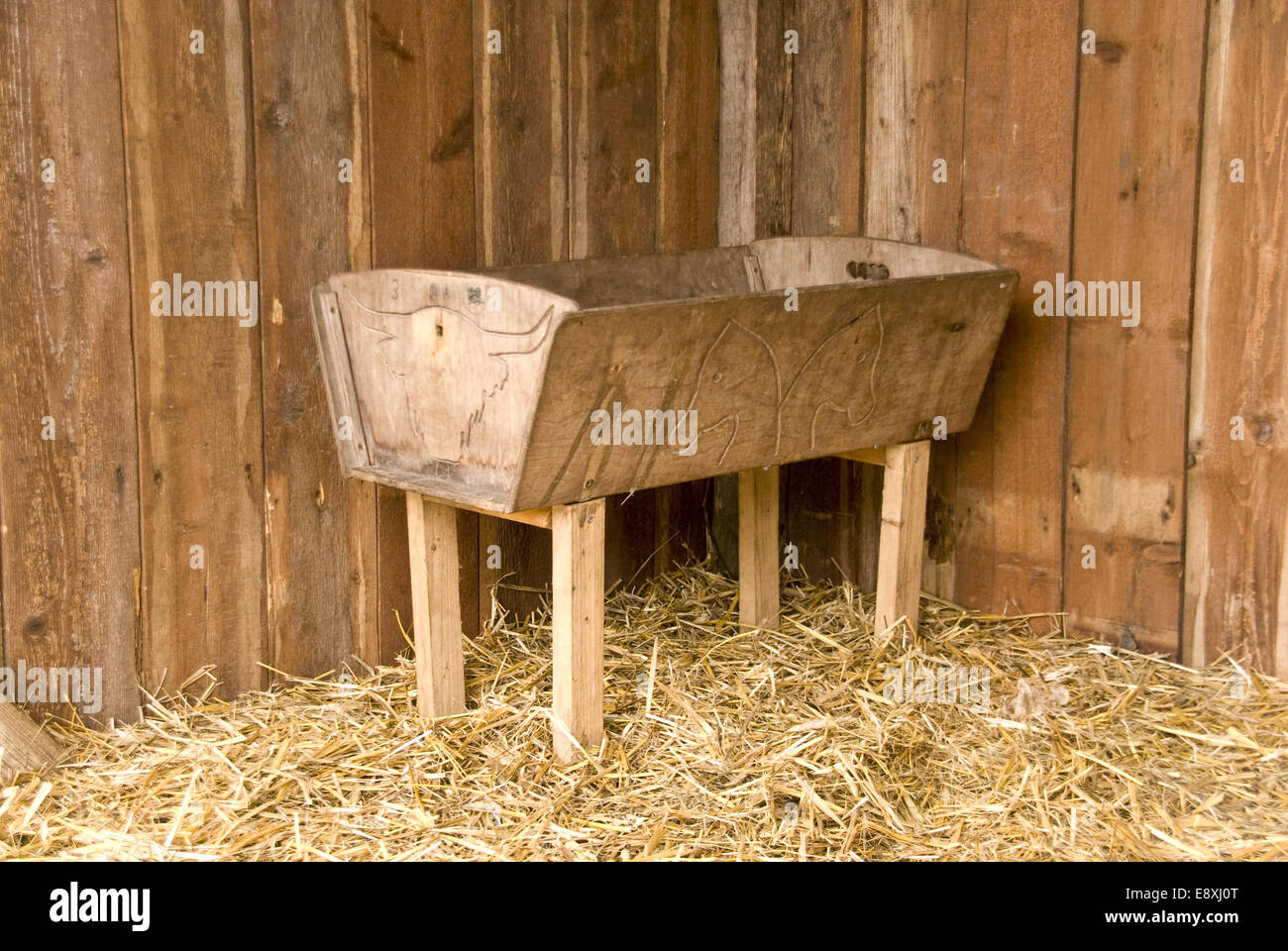 Crib hay hi-res stock photography and images - Alamy