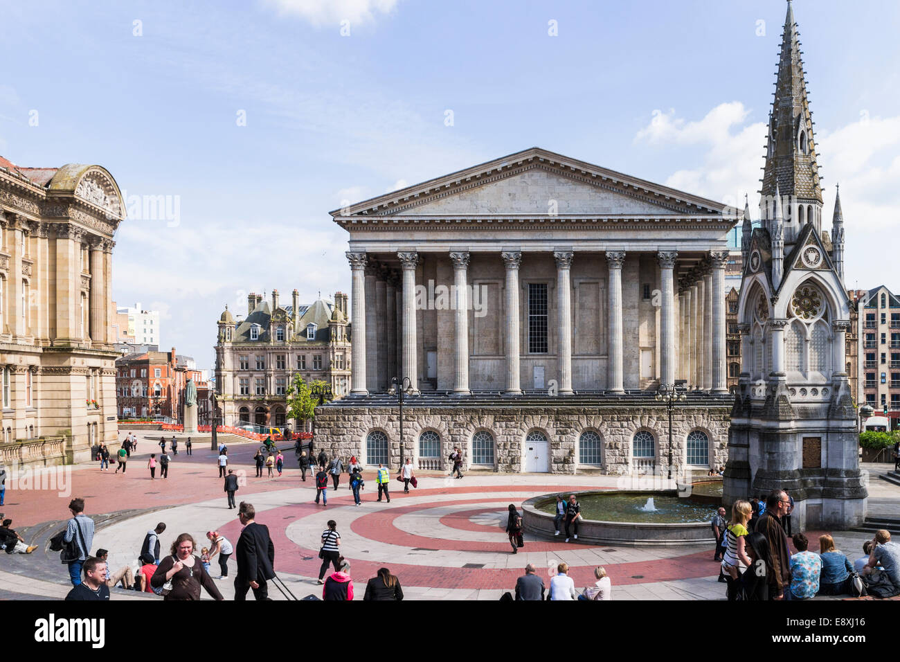 Chamberlain Square - Birmingham Stock Photo - Alamy