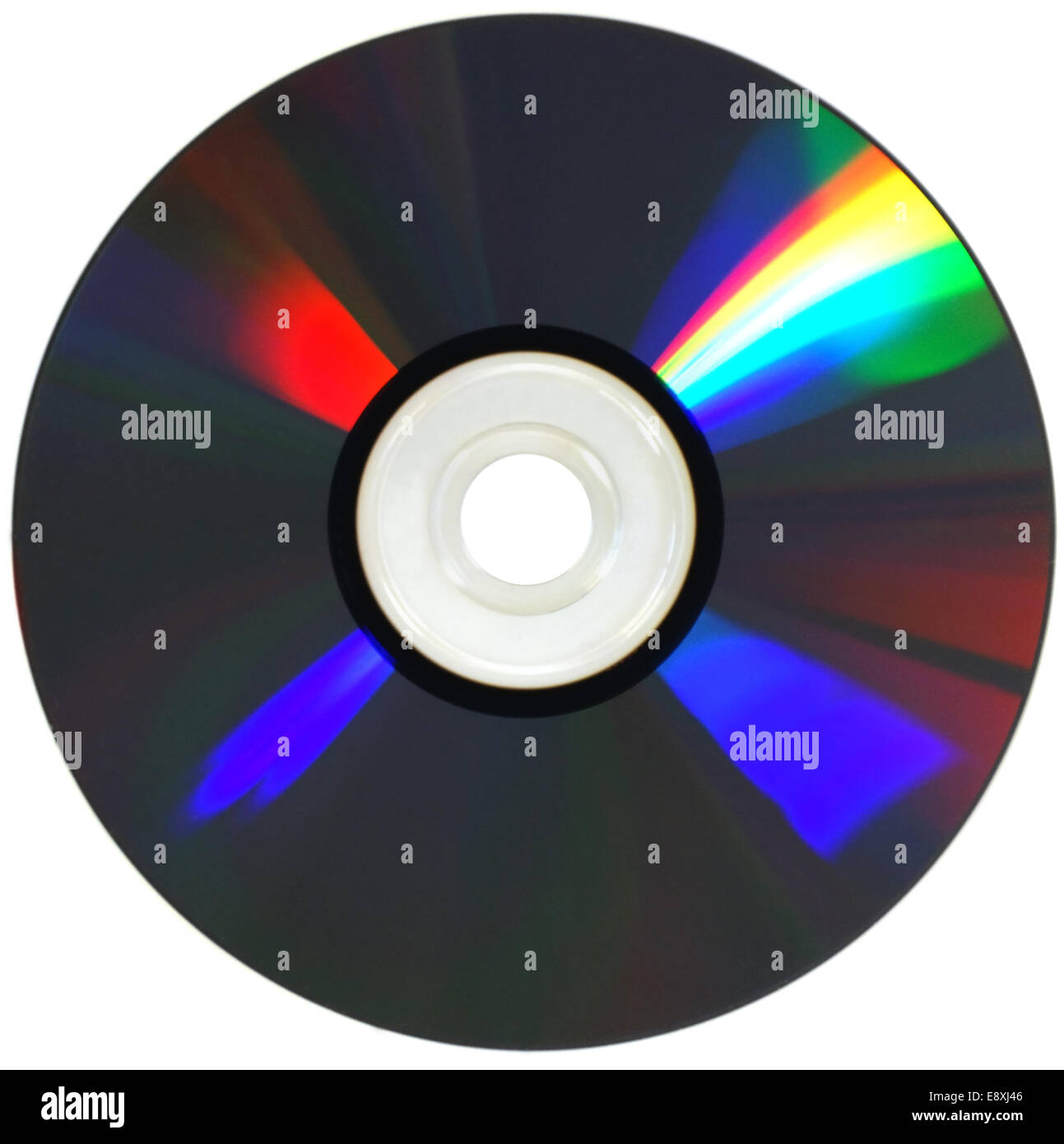 DVD isolated on white background Stock Photo - Alamy