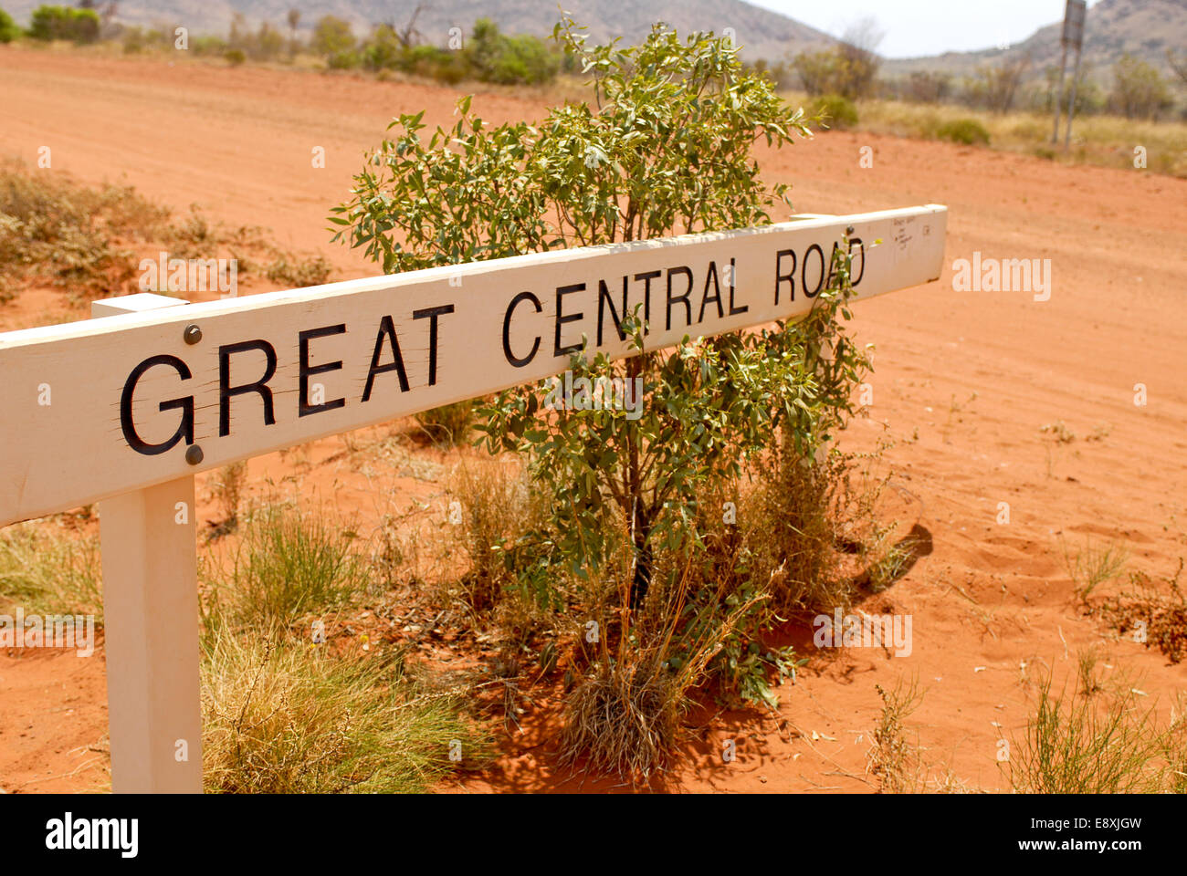 Streetsign Great Central Road Stock Photo - Alamy
