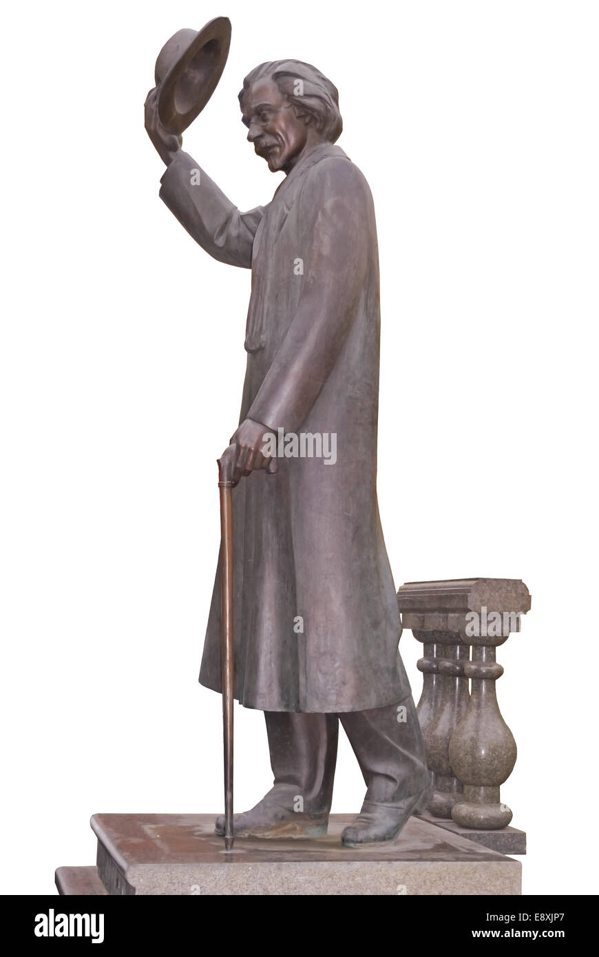 Monument of Sholom Aleichem Stock Photo - Alamy