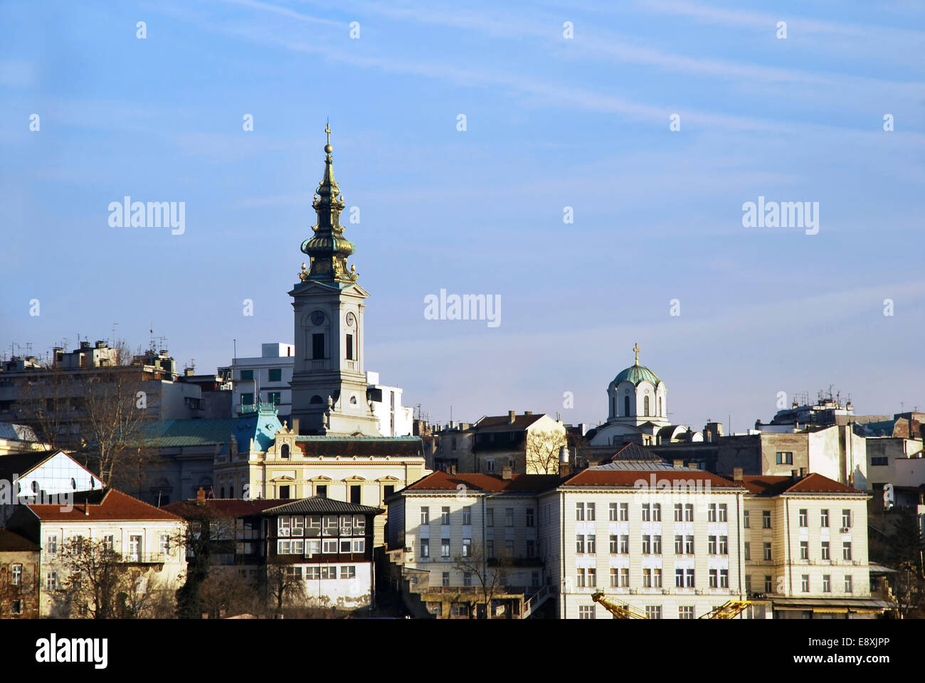 Belgrade urban view Stock Photo - Alamy