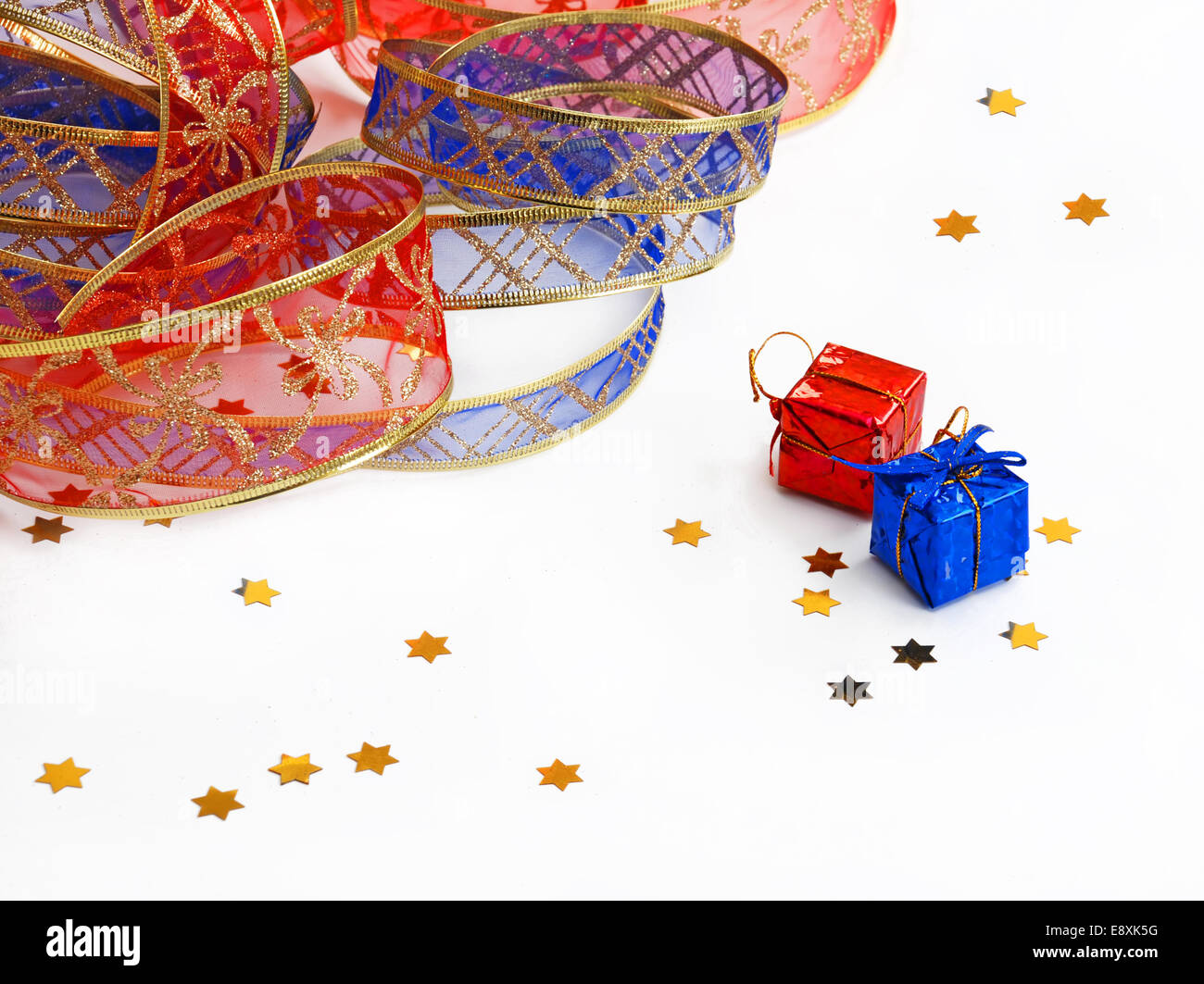 Collage christmas gift boxes hi-res stock photography and images - Alamy