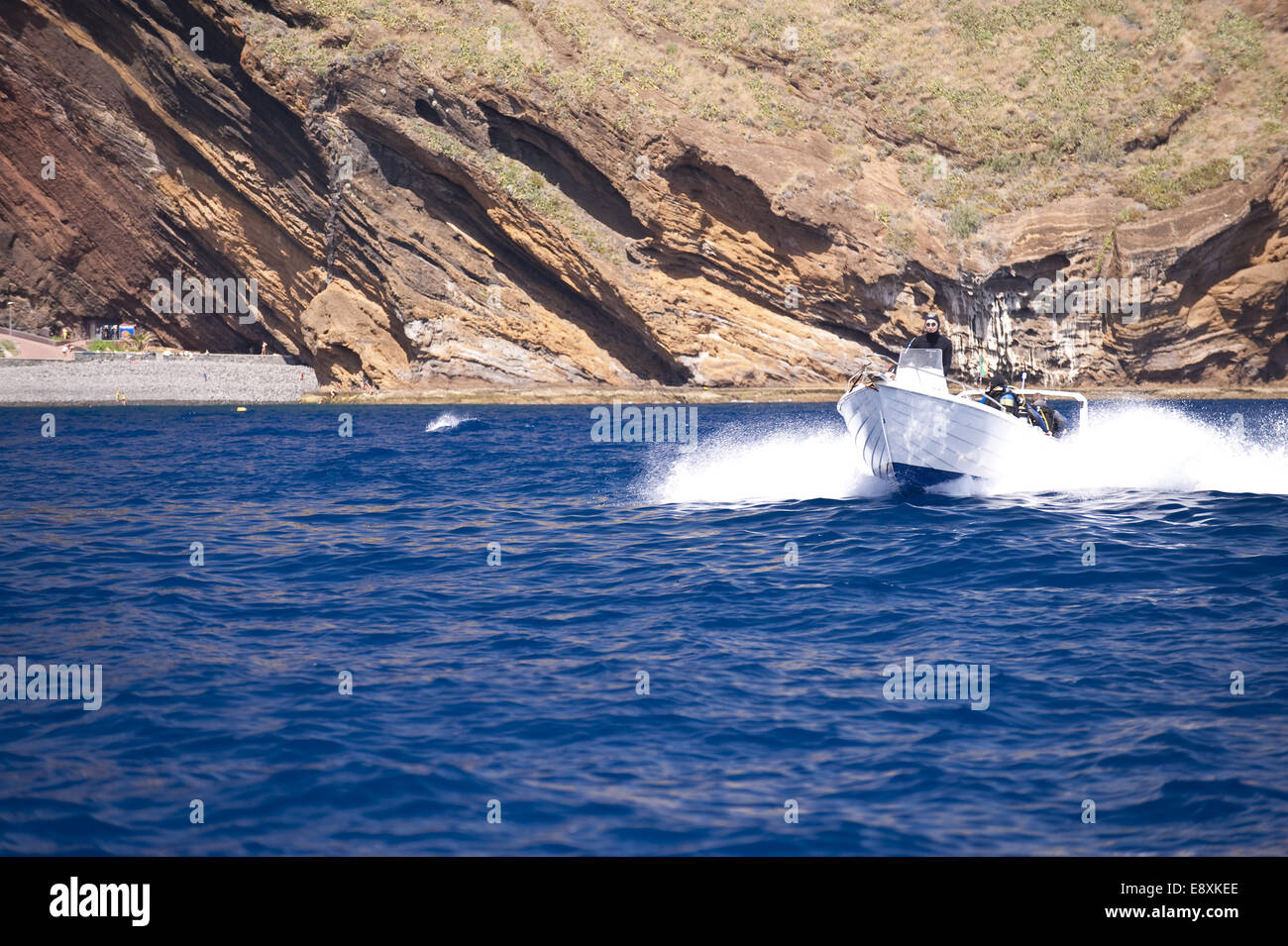 Madeira marina waves hi-res stock photography and images - Alamy
