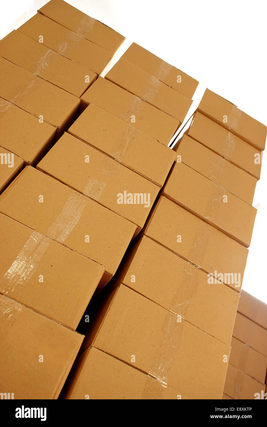Piles of boxes hi-res stock photography and images - Alamy
