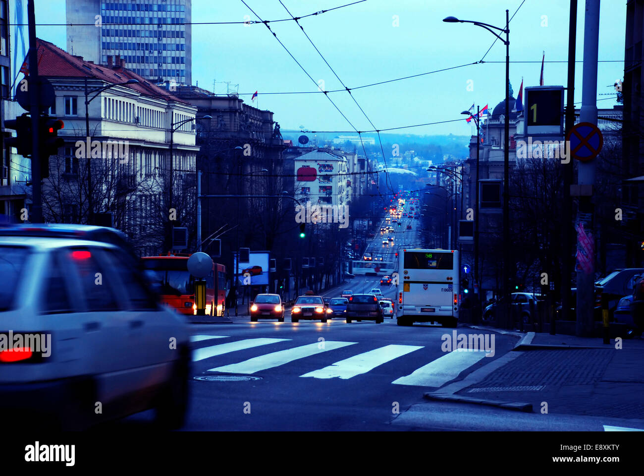 Belgrade cityscape hi-res stock photography and images - Alamy