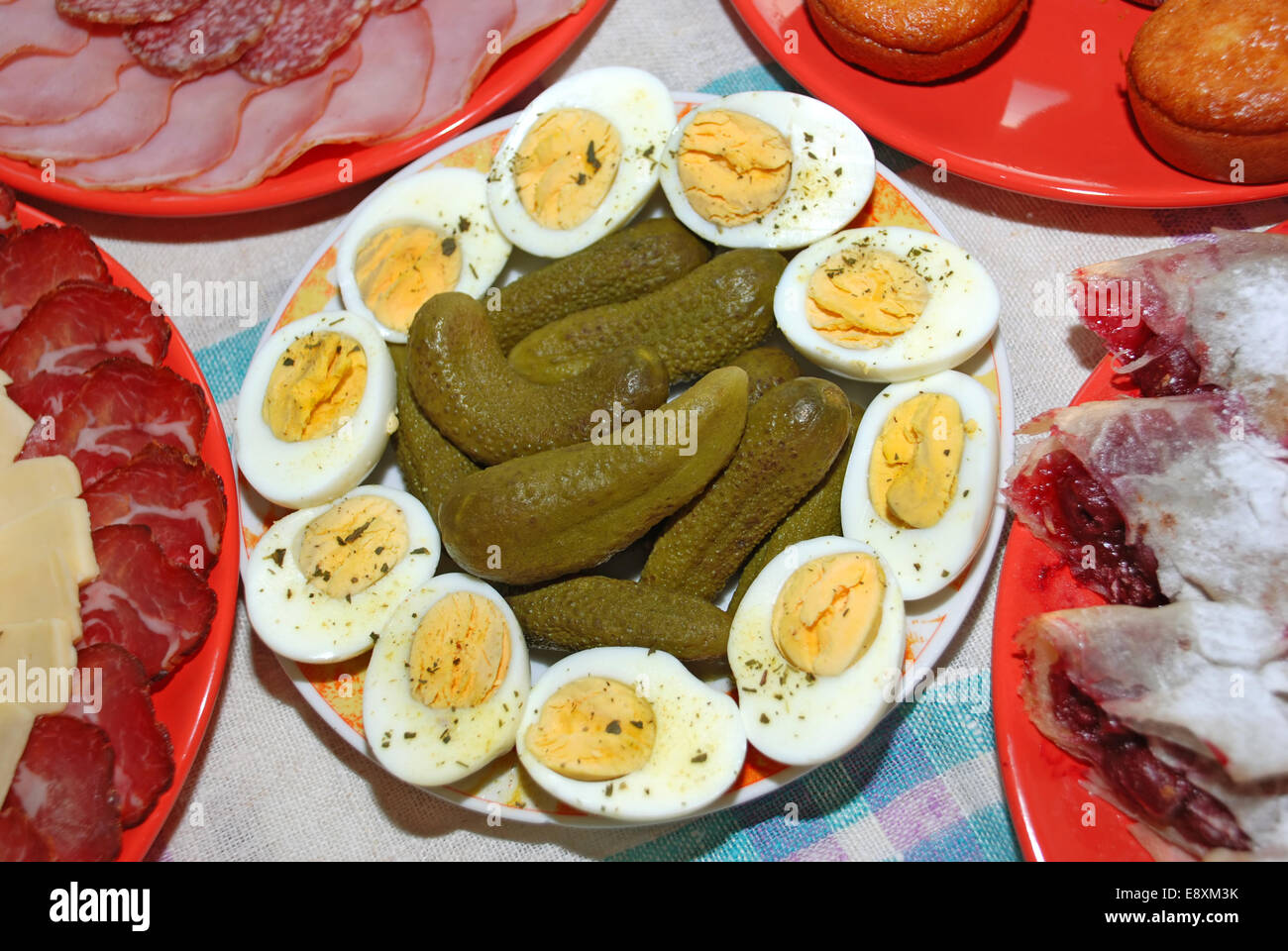 Decorative appetizing food Stock Photo - Alamy